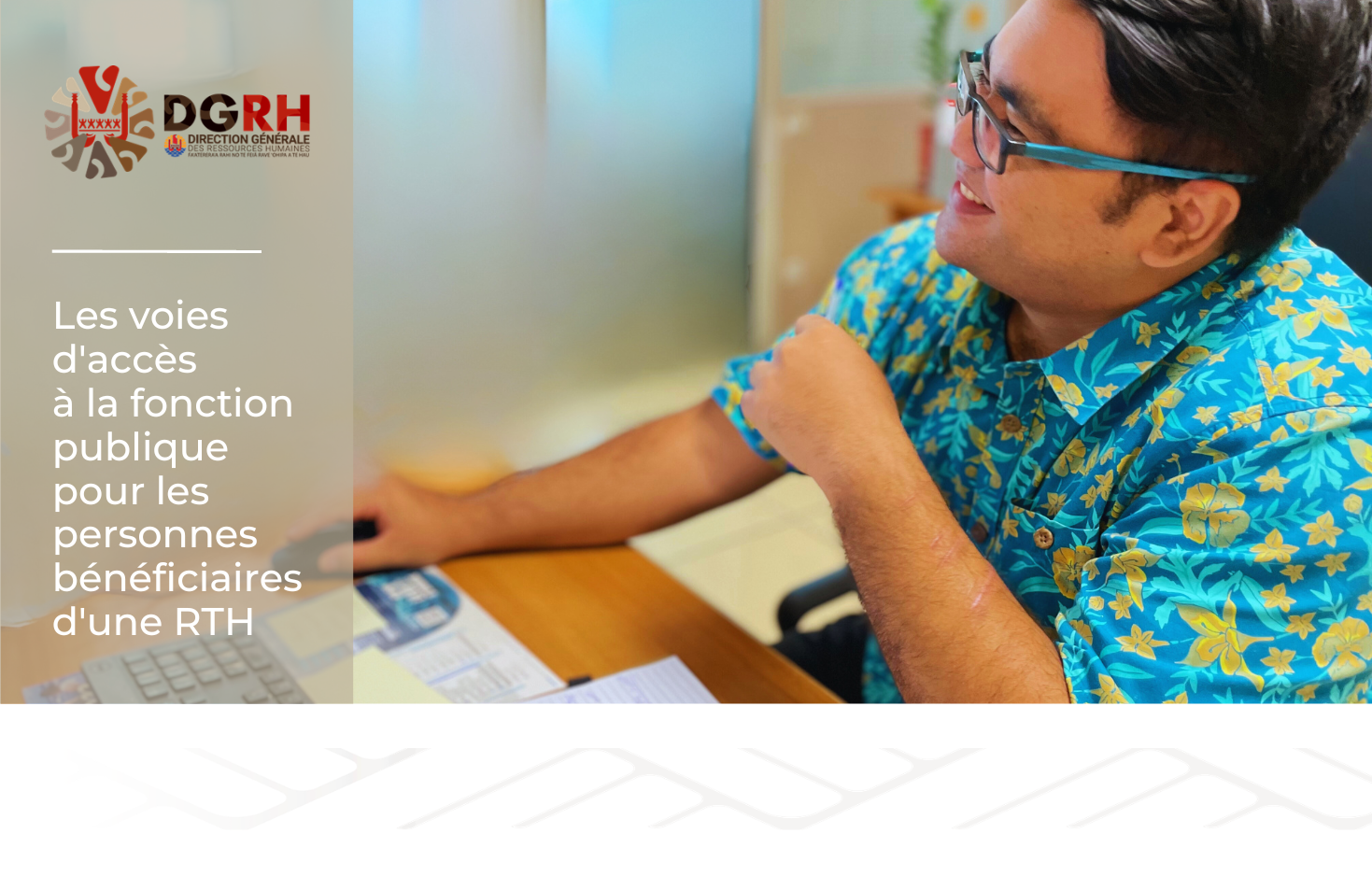 Les travailleurs reconnus handicapés - DGRH Direction Générale des Ressources Humaines de ...